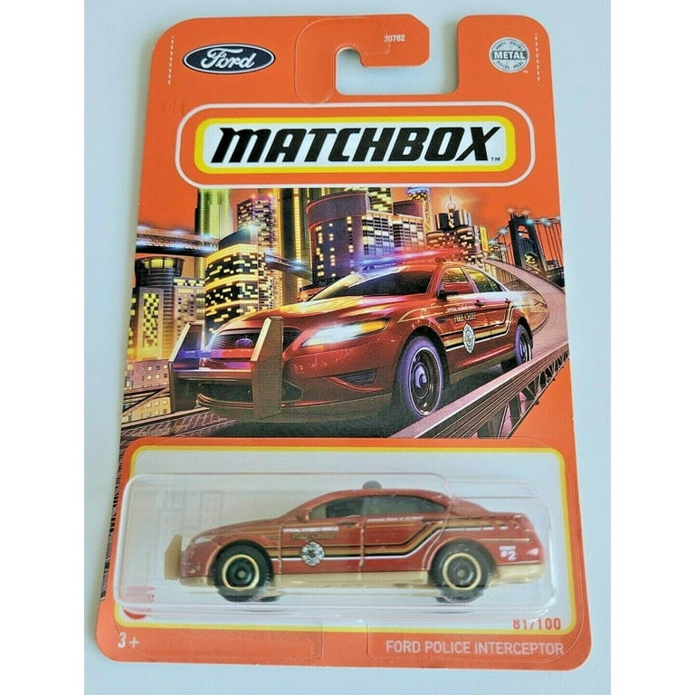 Matchbox Police Interceptor