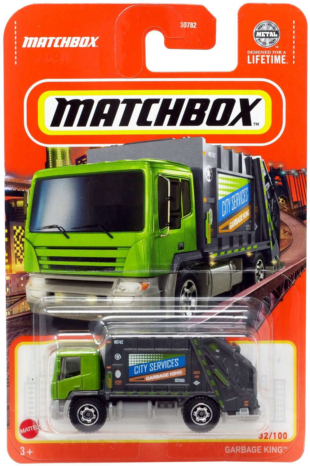 Matchbox Garbage King Diecast Car - Walmart.com