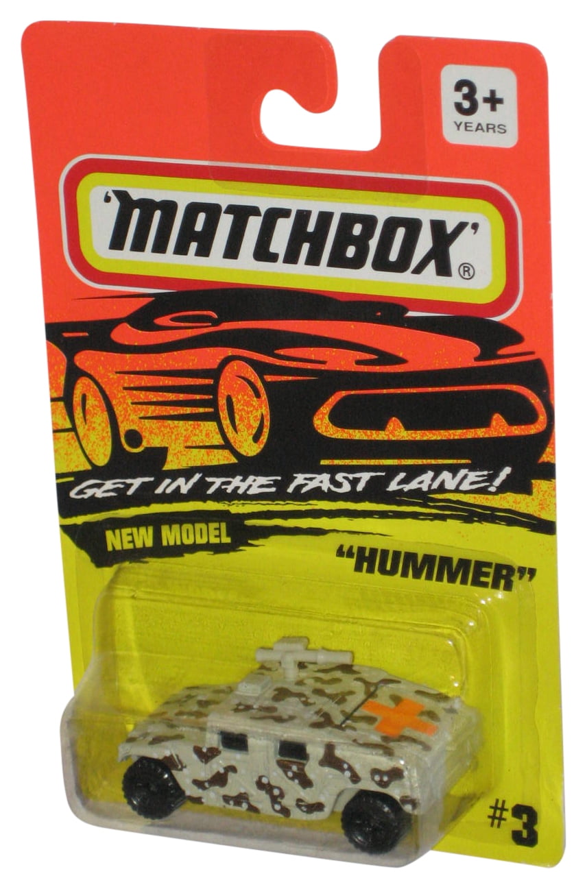 Matchbox Get In The Fast Lane (1993) New Model Hummer Toy #3 - Walmart.com