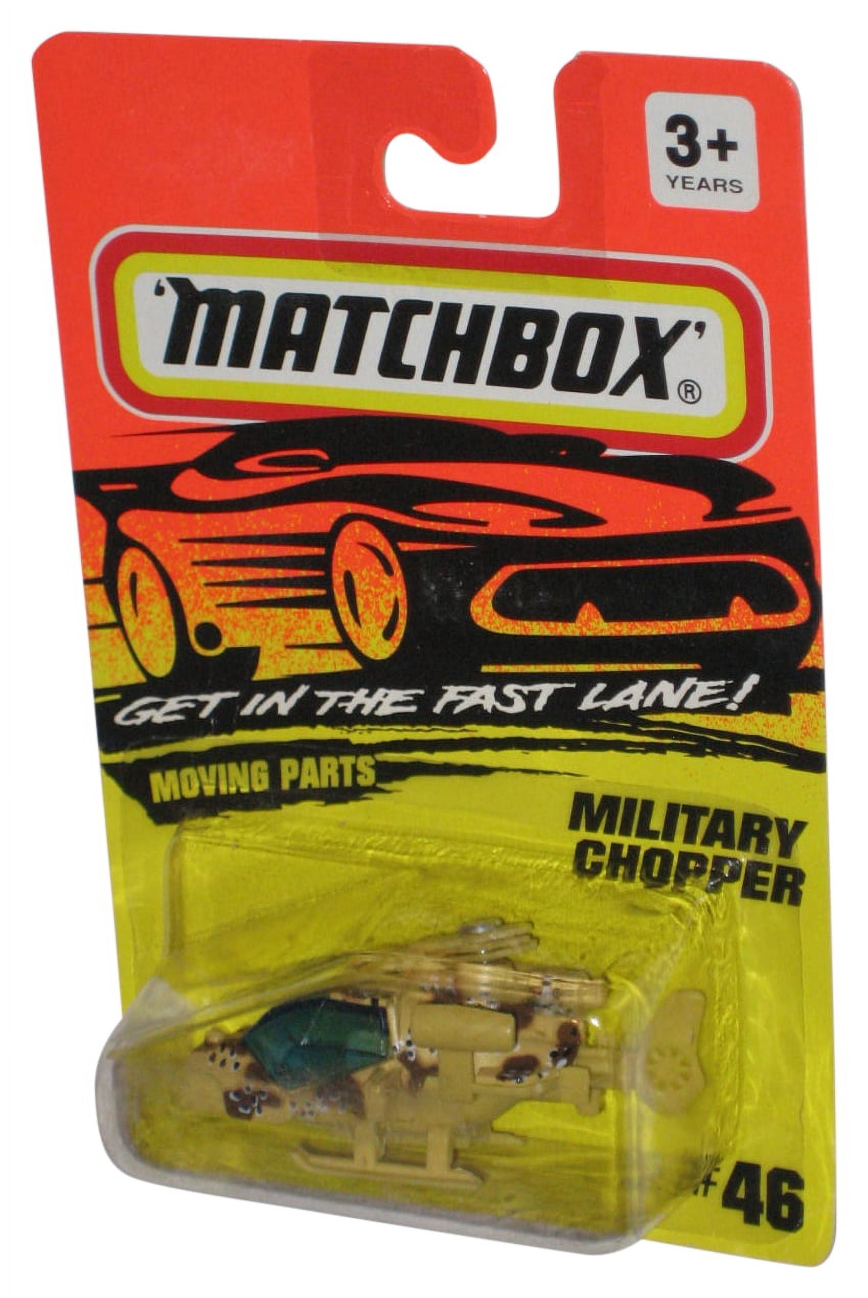 Matchbox Get In The Fast Lane Moving Parts (1994) Beige Military ...