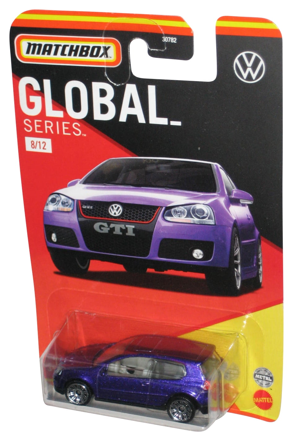 Matchbox Global Series (2022) Purple Volkswagen Golf GTI Toy Car 8/12 ...