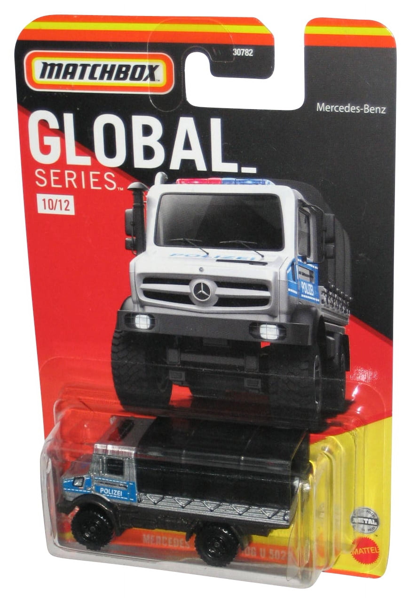 Matchbox Global Series (2022) Silver Mercedes-Benz Unimog U 5023 Toy ...