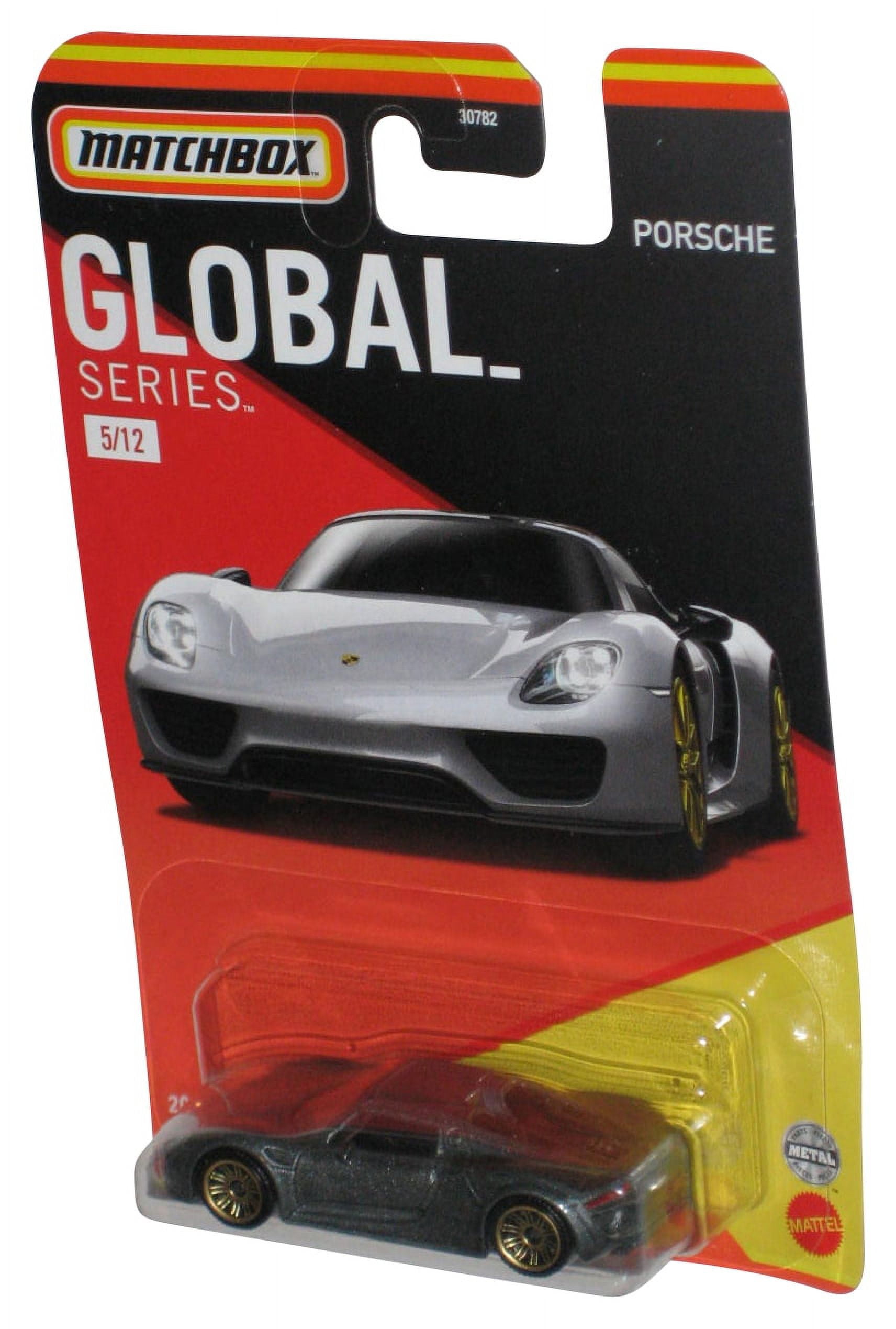 Matchbox Global Series (2022) Silver Porsche 918 Spyder Toy Car 5/12 ...