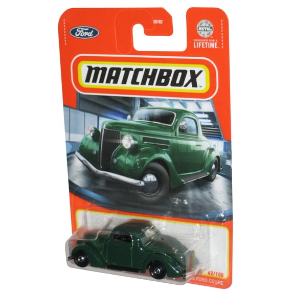 Matchbox Green 1936 Ford Coupe (2023) Mattel Toy Car 62/100 - Walmart.com