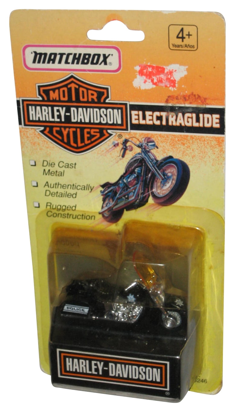 Matchbox Harley-Davidson Electraglide Toy Motorcycle Bike - (Damaged ...