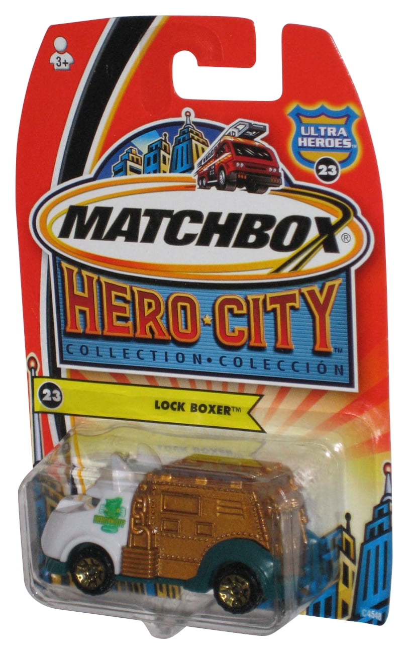 Matchbox Hero City Collection (2003) Ultra Heroes Lock Boxer Toy ...