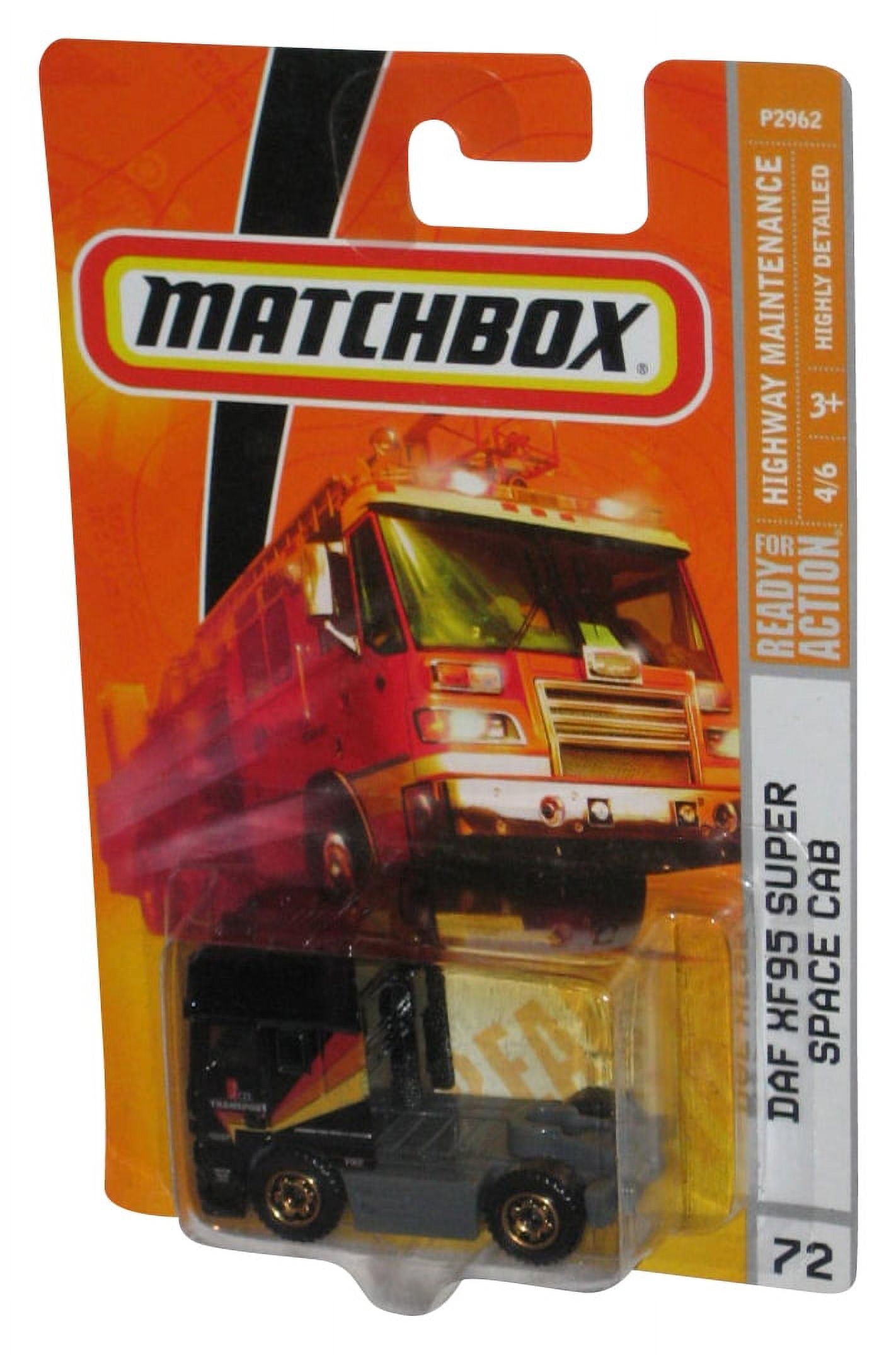 Matchbox Highway Maintenance (2008) DAF XF95 Space Cab Semi-Tractor ...