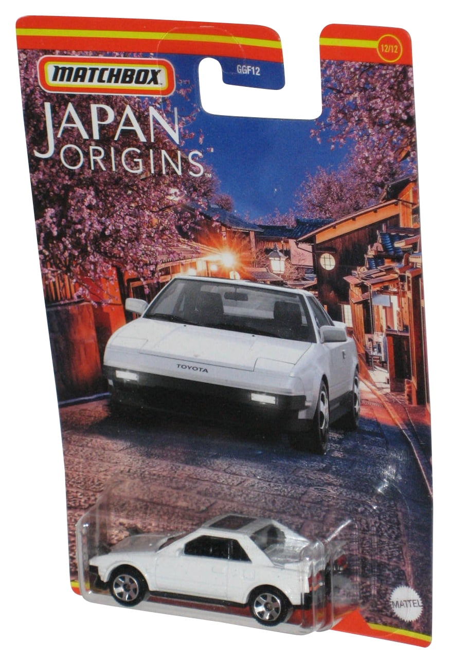 Matchbox Japan Origins (2022) White 1985 Toyota MR2 Metal Toy Car 12/12 ...