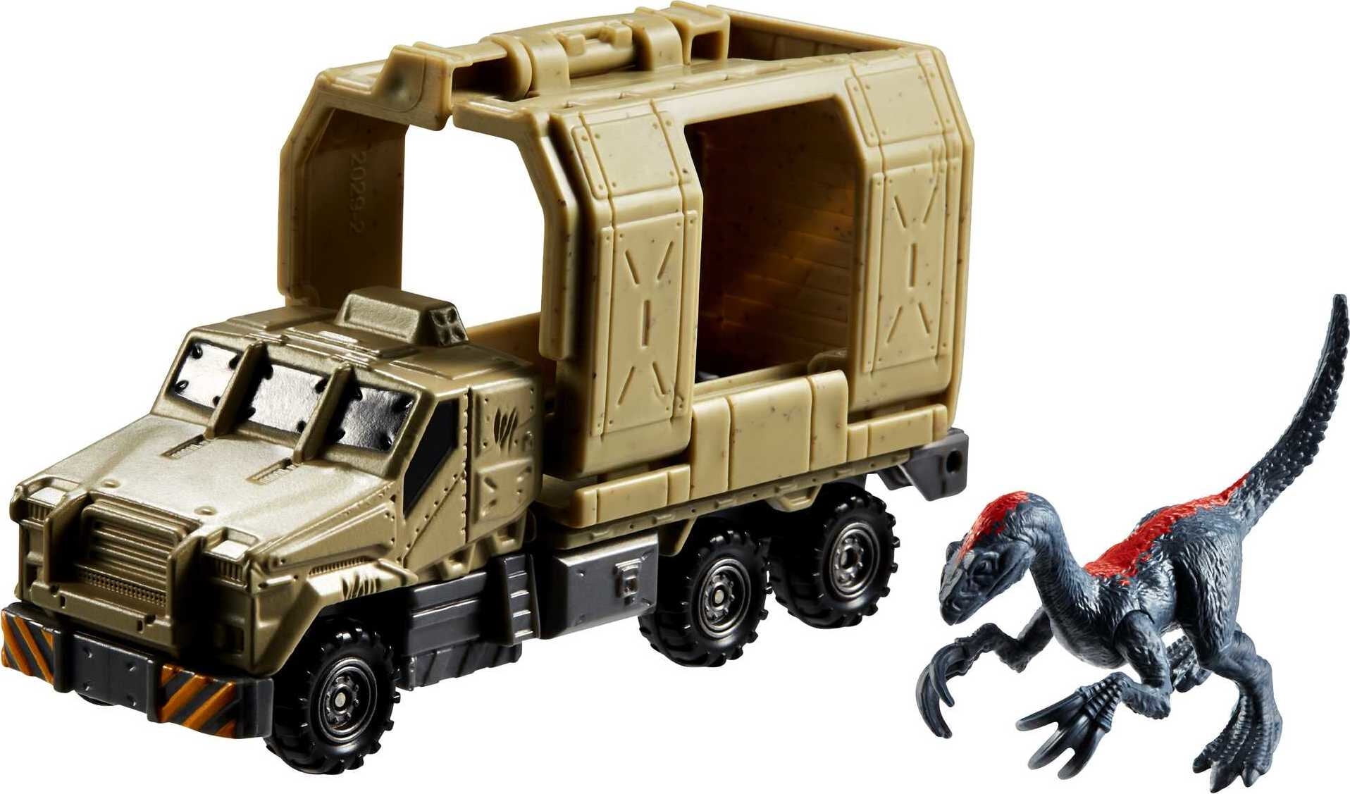 Matchbox Jurassic World Dominion Dino Transporters, T-Rex Mini ...