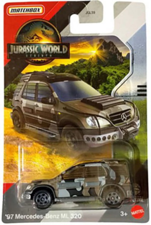 Matchbox Jurassic World Rebirth '97 Mercedes-Benz ML 320 Die-Cast ...
