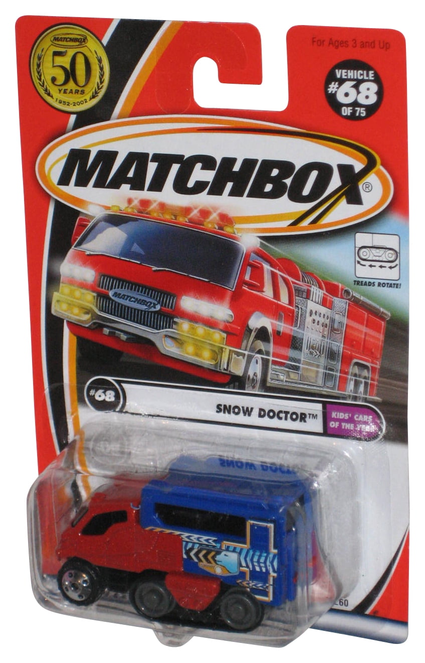 Matchbox Kids Cars of The Year (2001) Burnt Orange & Blue Snow Doctor ...