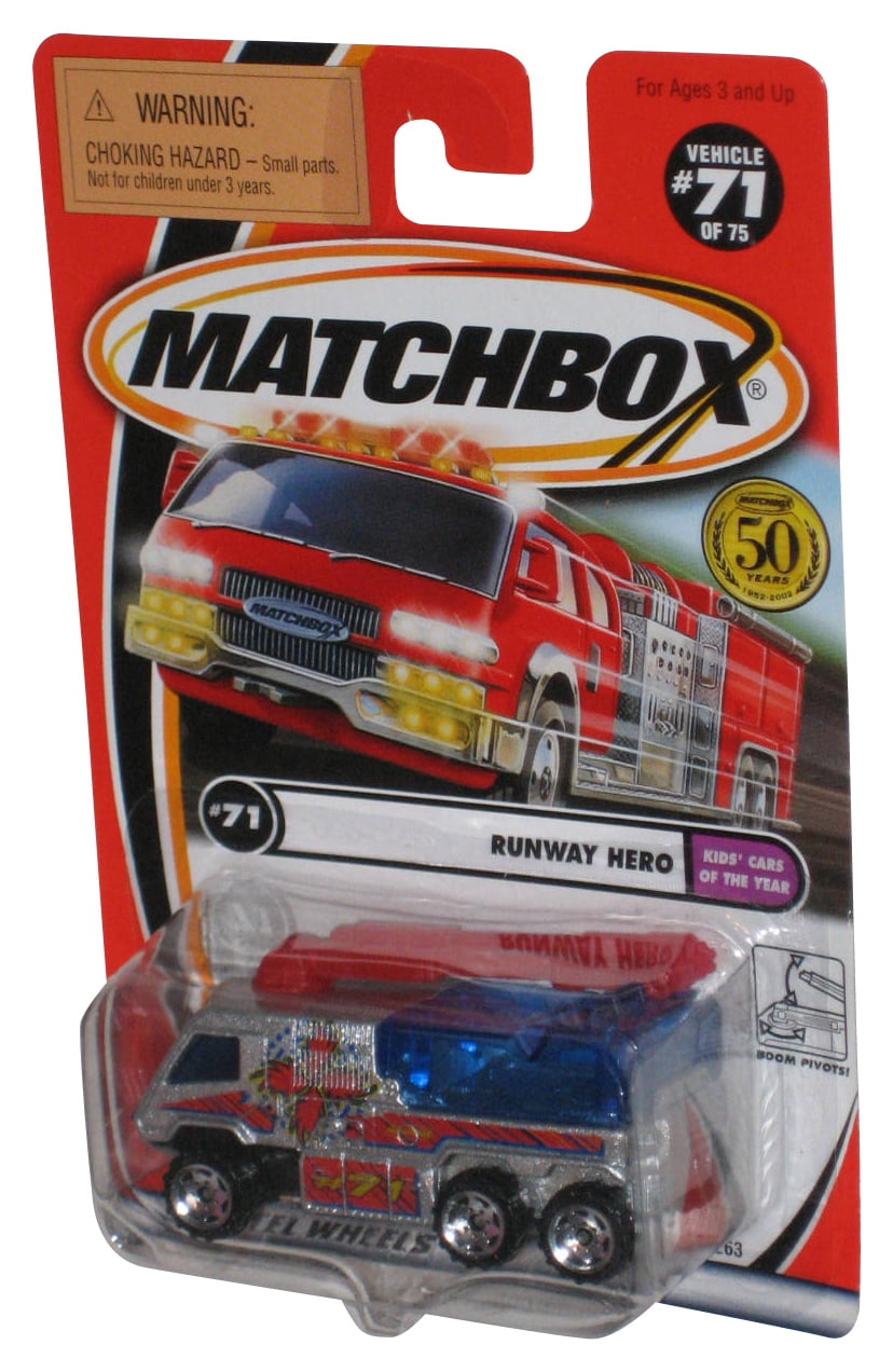 Matchbox Kids Cars of The Year (2001) Red Runway Hero Toy Truck #71 ...