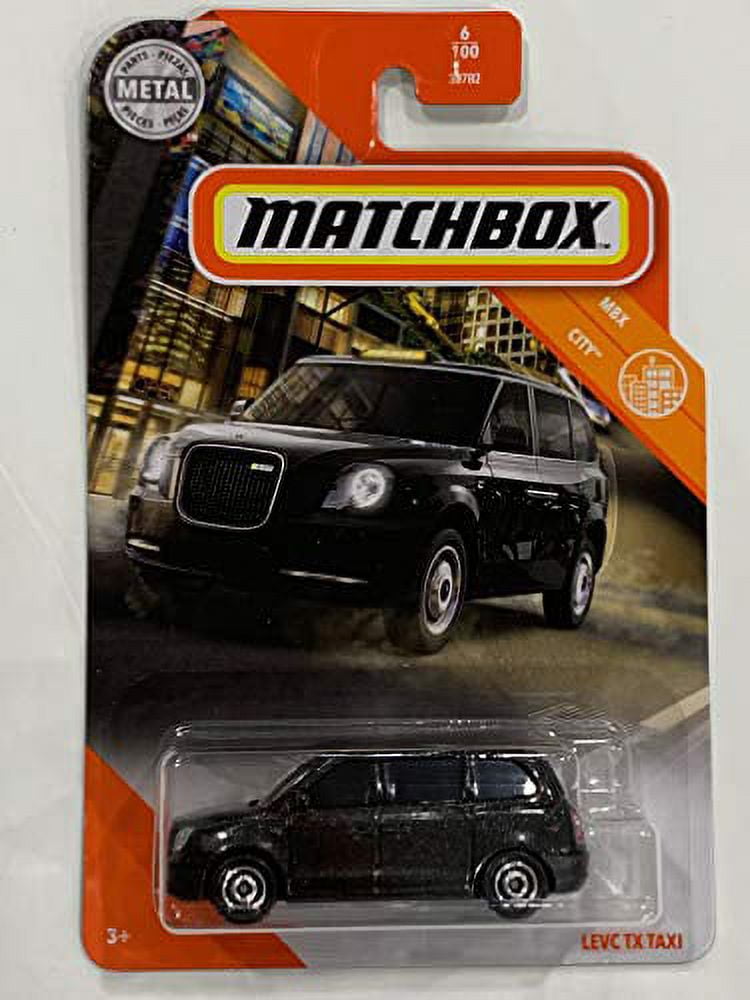 Matchbox LEVC TX Taxi (Black) 2020 MBX City - Walmart.com