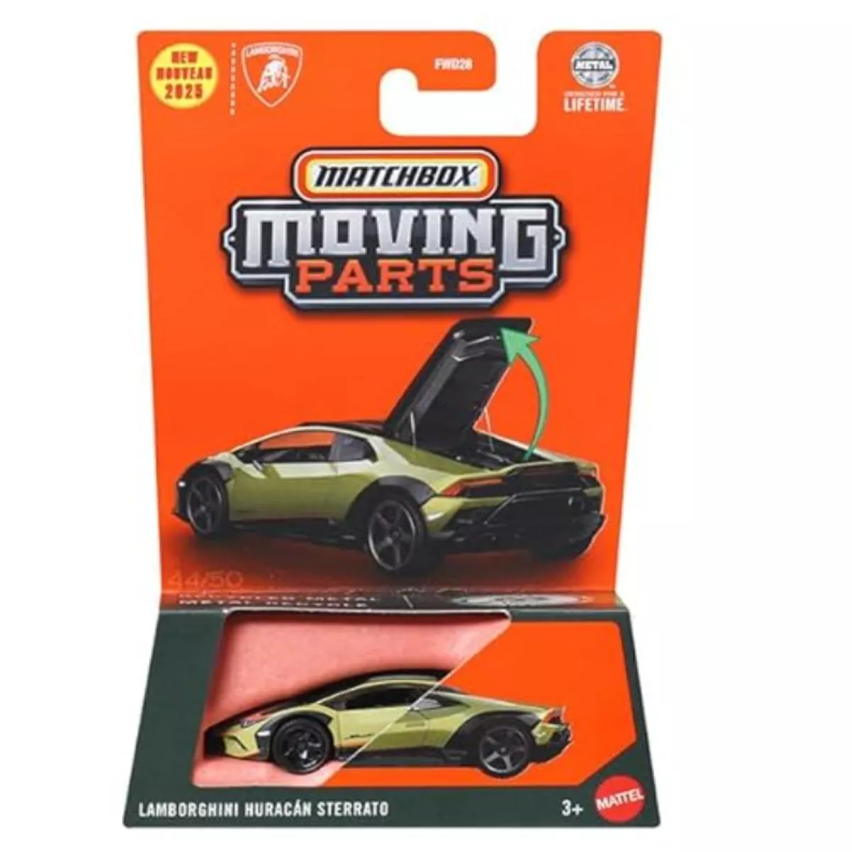 Matchbox Lamborghini Huracan Sterrato Moving Parts New 2025 - Walmart.com