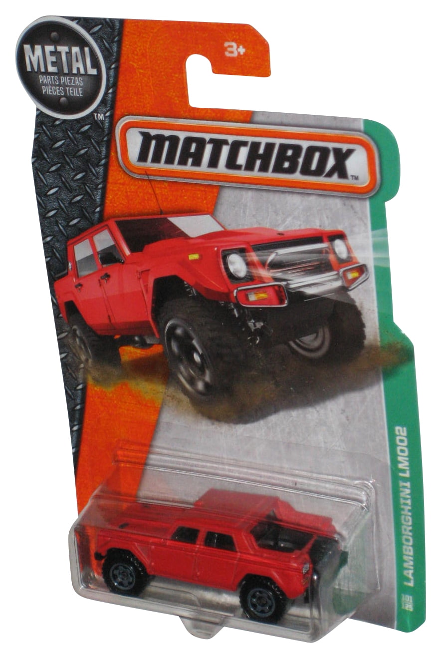 Matchbox Lamborghini LM002 (2016) Mattel Red Toy Car 101/125 - Walmart.com