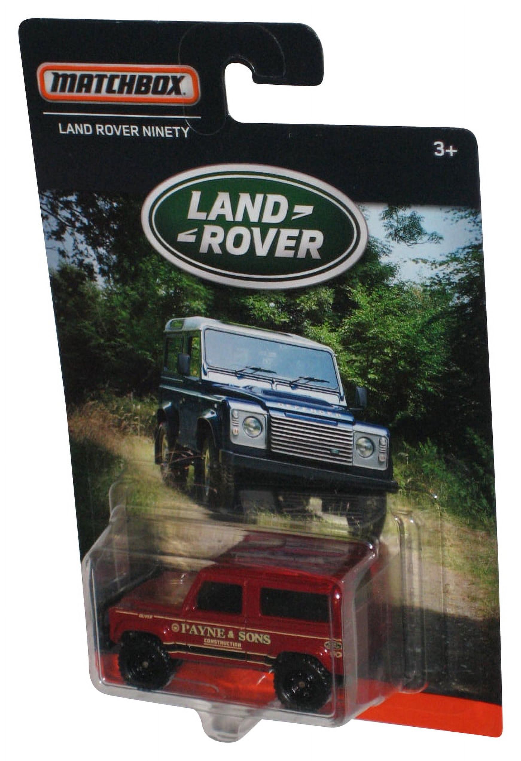 Matchbox Land Rover Ninety (2016) Mattel Red Die-Cast Car - Walmart.com