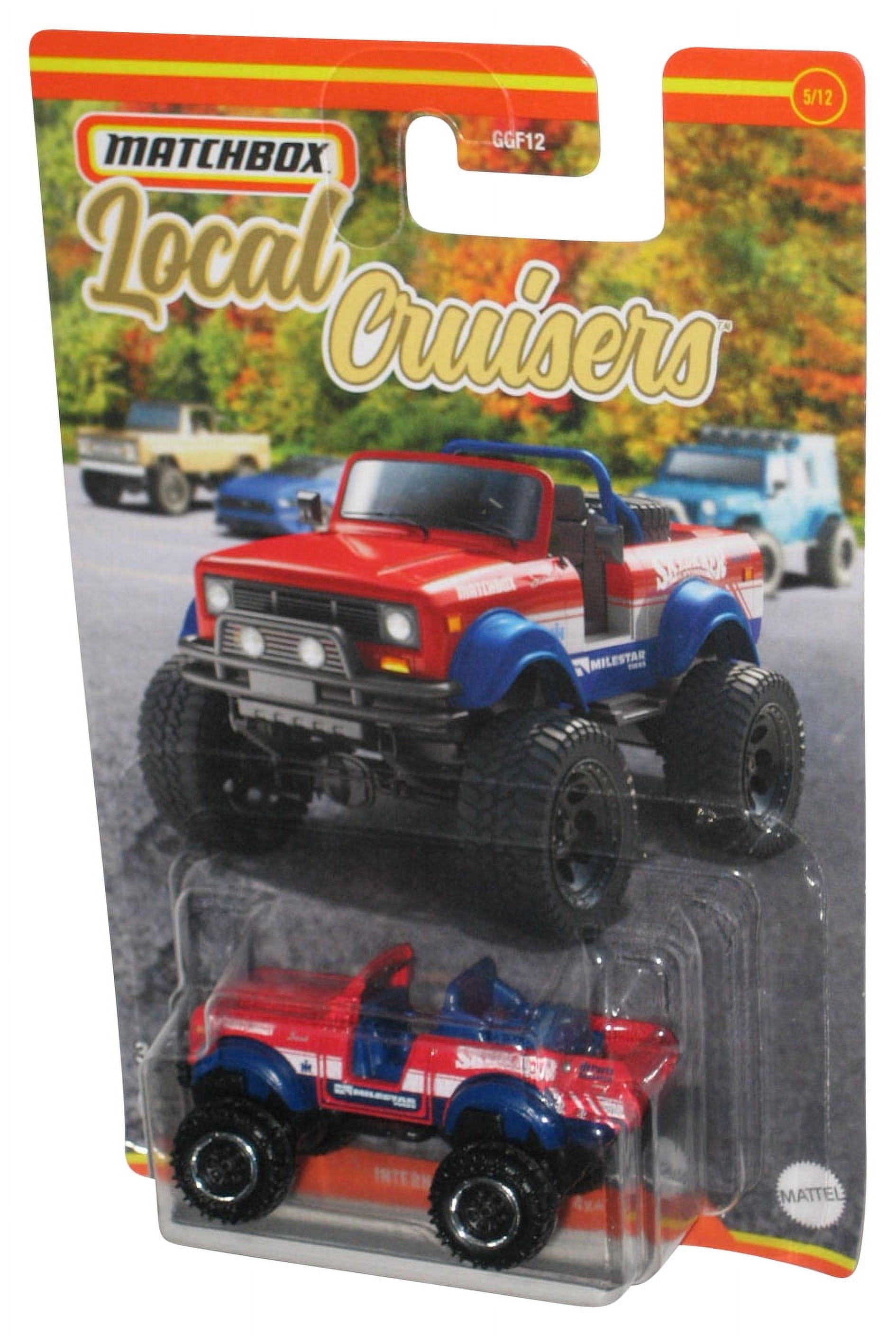 Matchbox Local Cruisers (2022) Red International Scout 4x4 Toy Car 5/12 ...