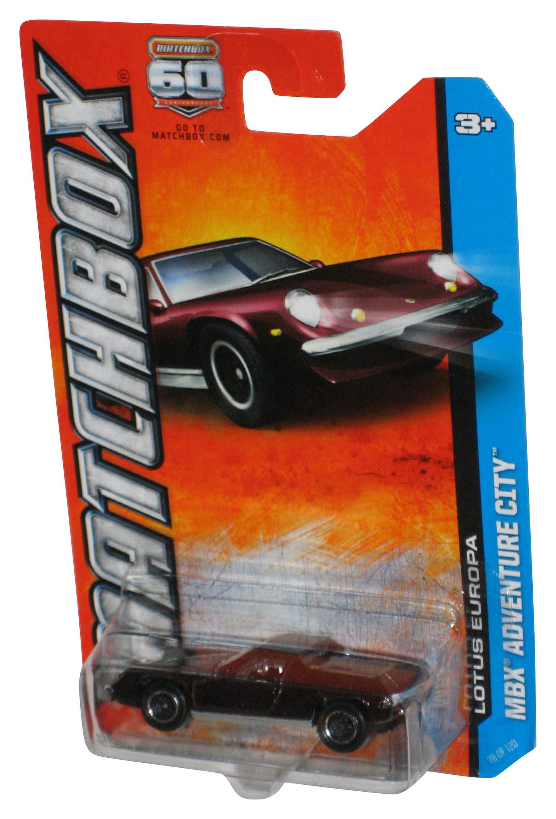 Matchbox MBX Adventure City (2012) Purple Lotus Europa Car 78/120 ...