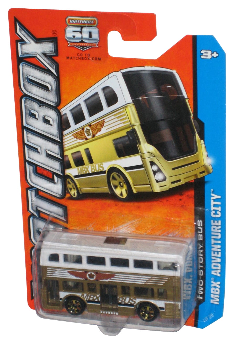 Matchbox MBX Adventure City (2012) Two-Story Bus Toy 1/120 - Walmart.com