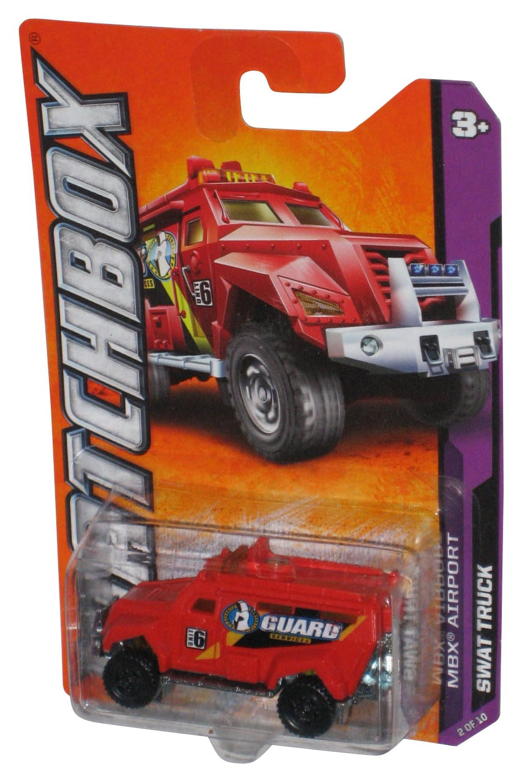Matchbox MBX Airport 2/10 (2012) Red Swat Toy Truck 2/120 - Walmart.com