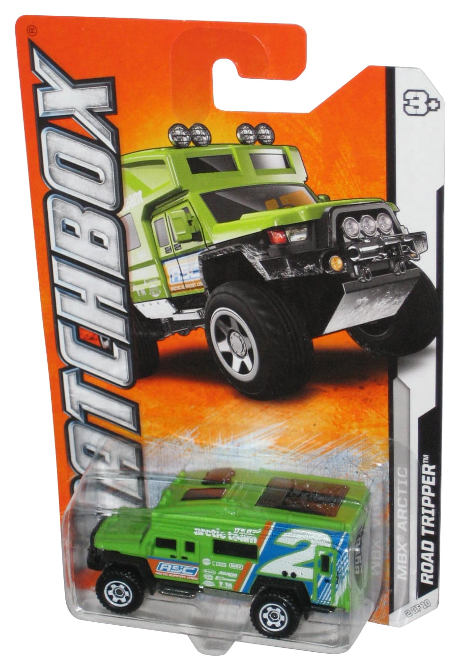 Matchbox MBX Arctic 2/10 (2011) Green Road Tripper Toy Vehicle 72/120 ...