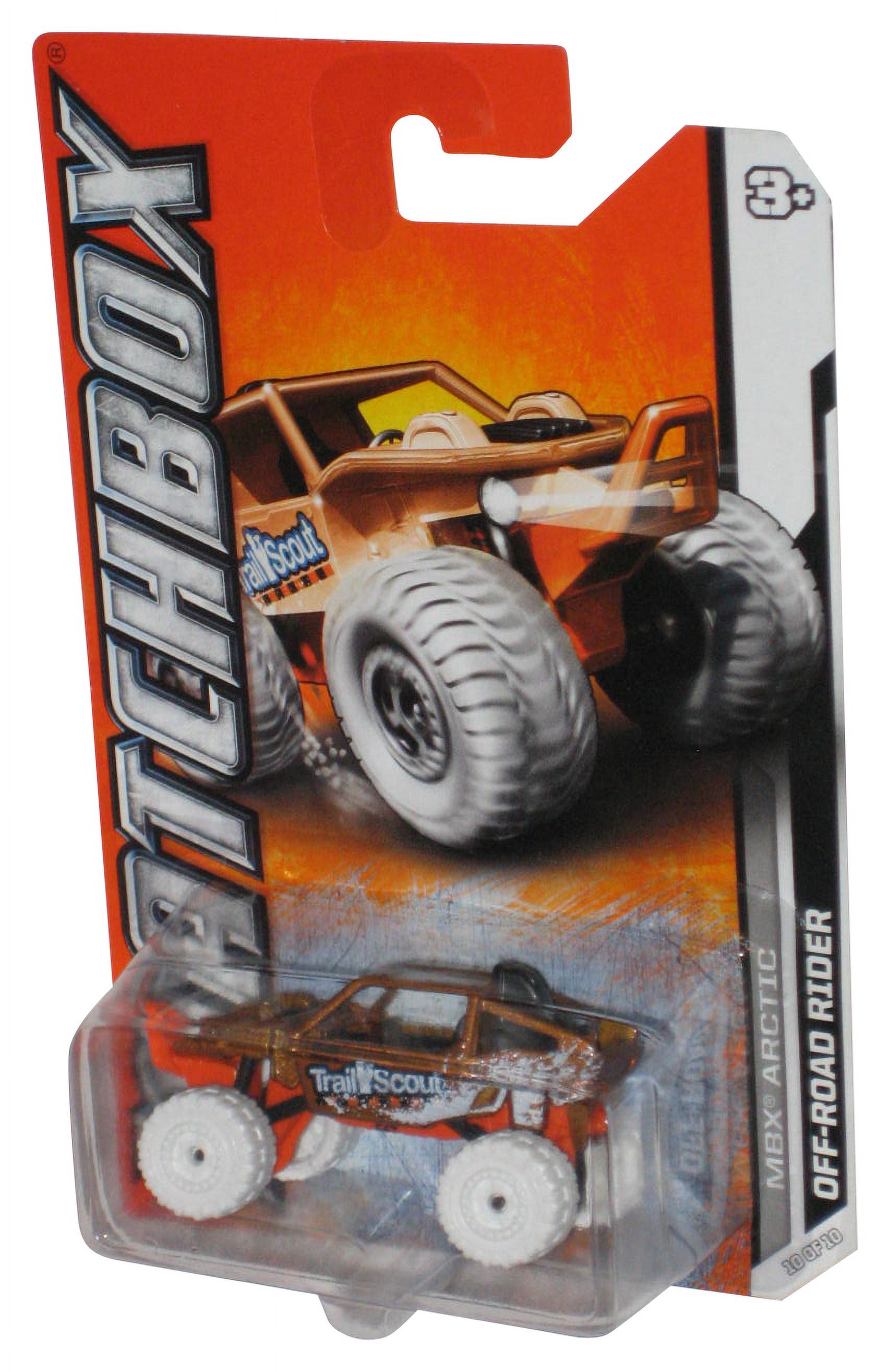 Matchbox MBX Arctic 10/10 (2011) Trail Scout Off-Road Rider Toy Car 80/ ...
