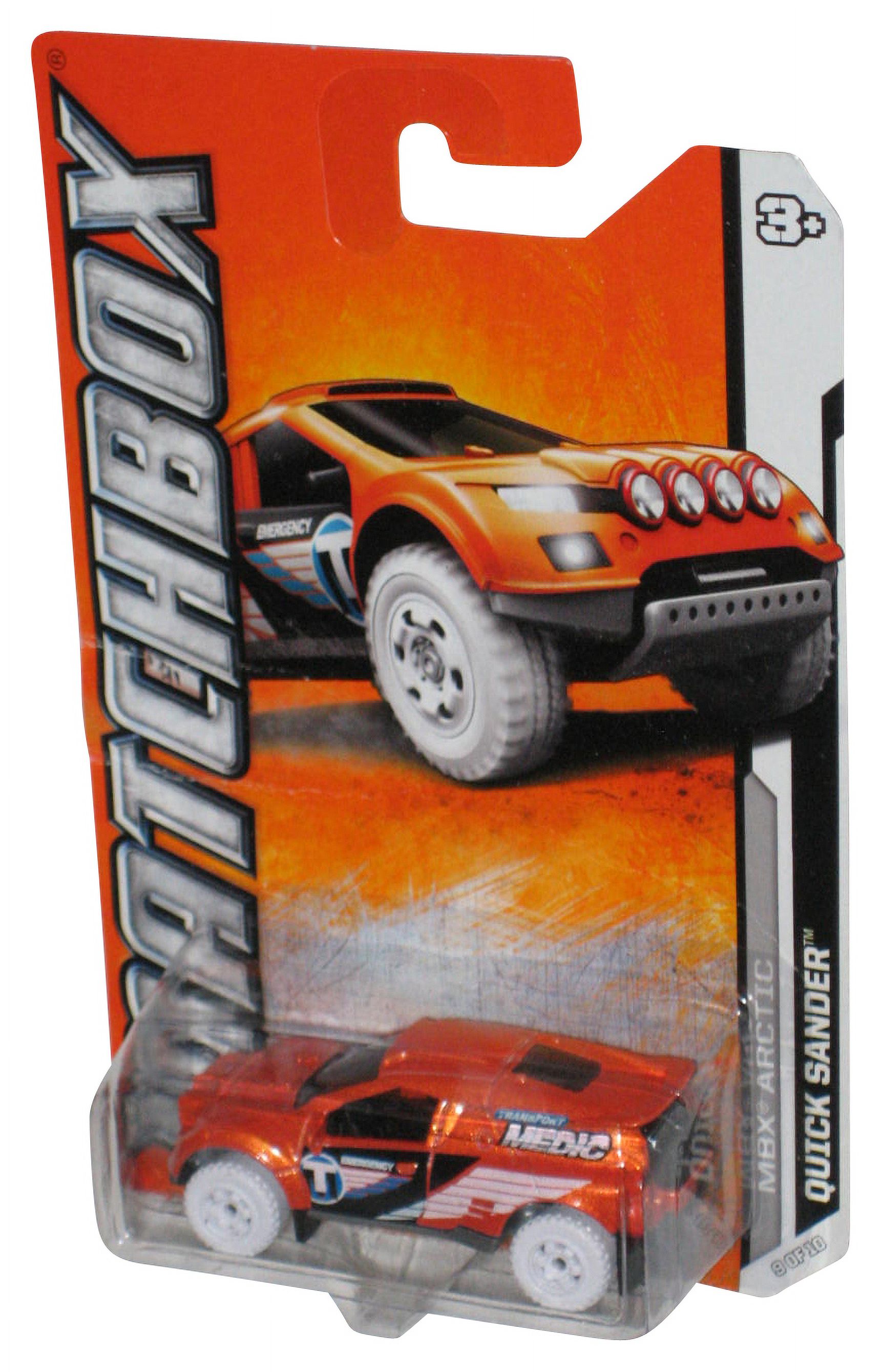 Matchbox MBX Arctic 9/10 (2011) Orange Quick Sander Toy Car 79/120 ...