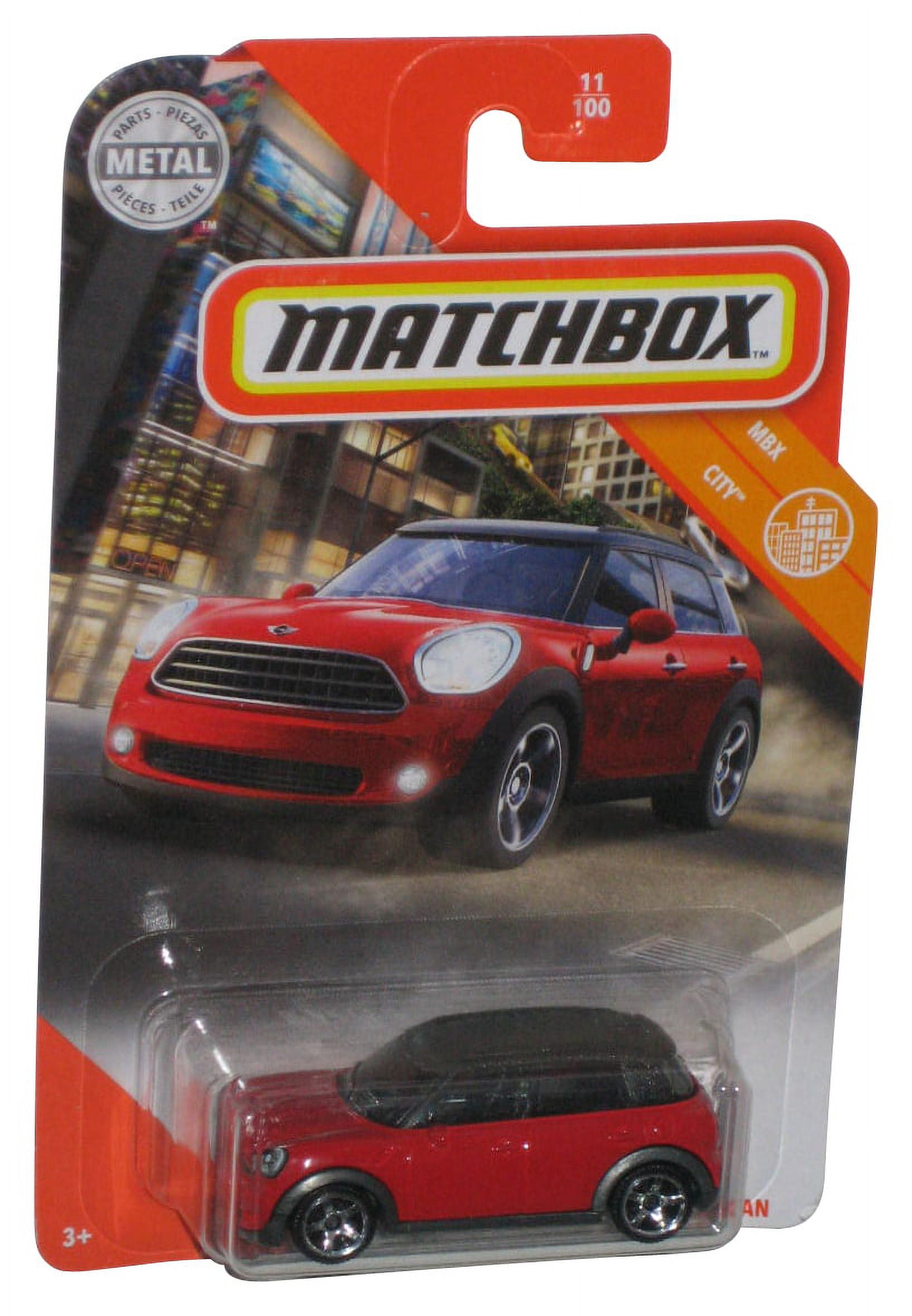Matchbox MBX City (2019) Red 2011 Mini Countryman Toy Car 11/100 ...