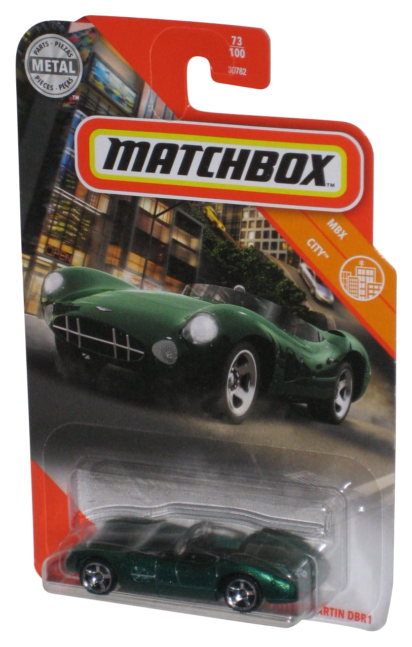 Matchbox MBX City (2020) Green 1956 Aston Martin DBR1 Toy Car 73/100 ...