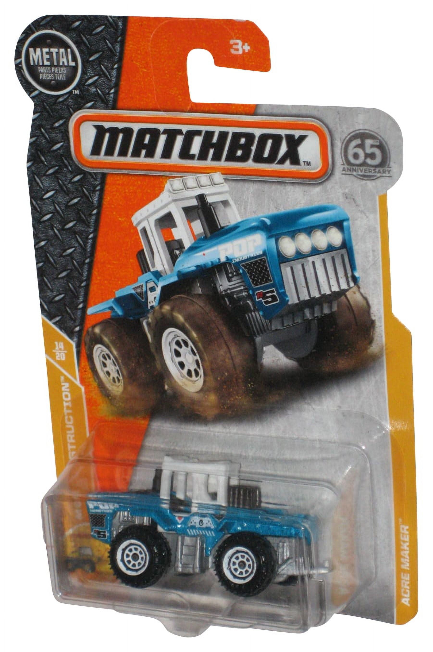 Matchbox MBX Construction 14/20 (2017) Blue Acre Maker Metal Toy 50/125 - Walmart.com