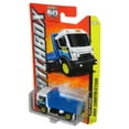 Matchbox MBX Construction (2012) Blue & White Pit King Toy Truck 79/120 ...
