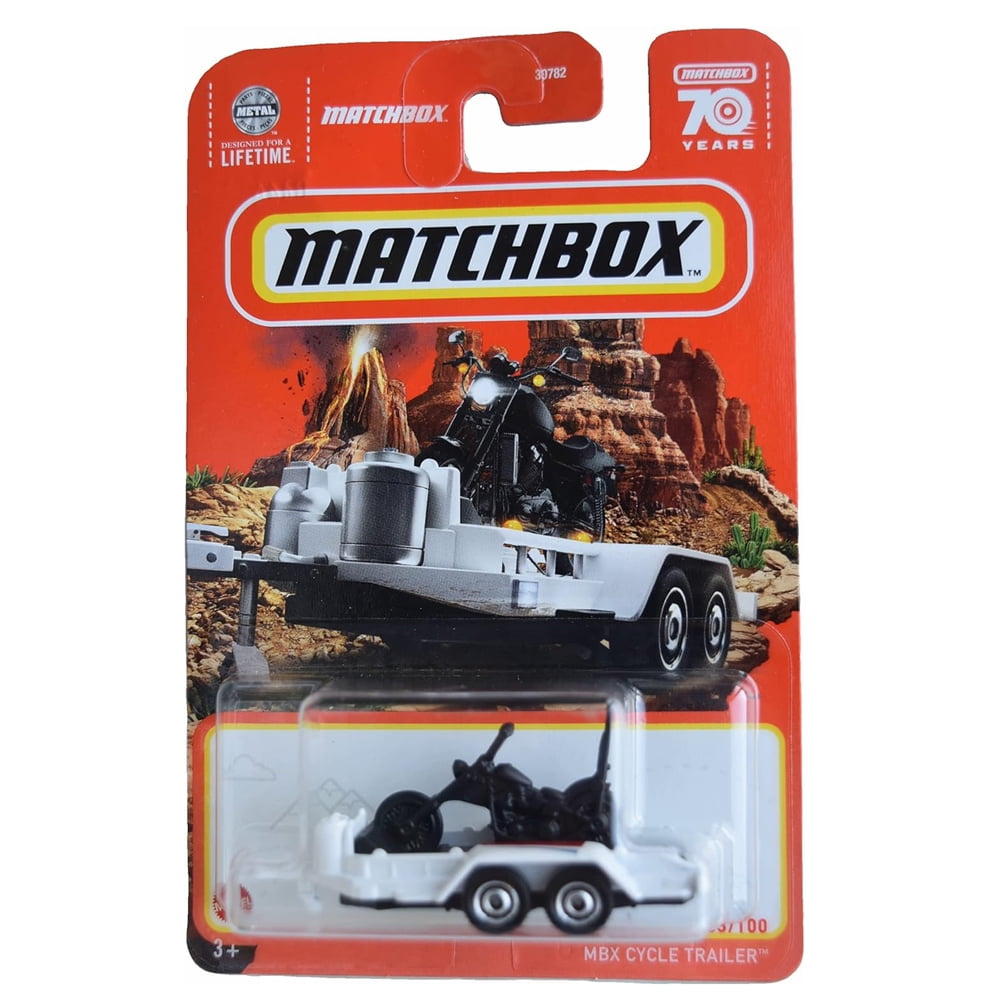 Matchbox MBX Cycle Trailer, 70 Years 63/100 - Walmart.com