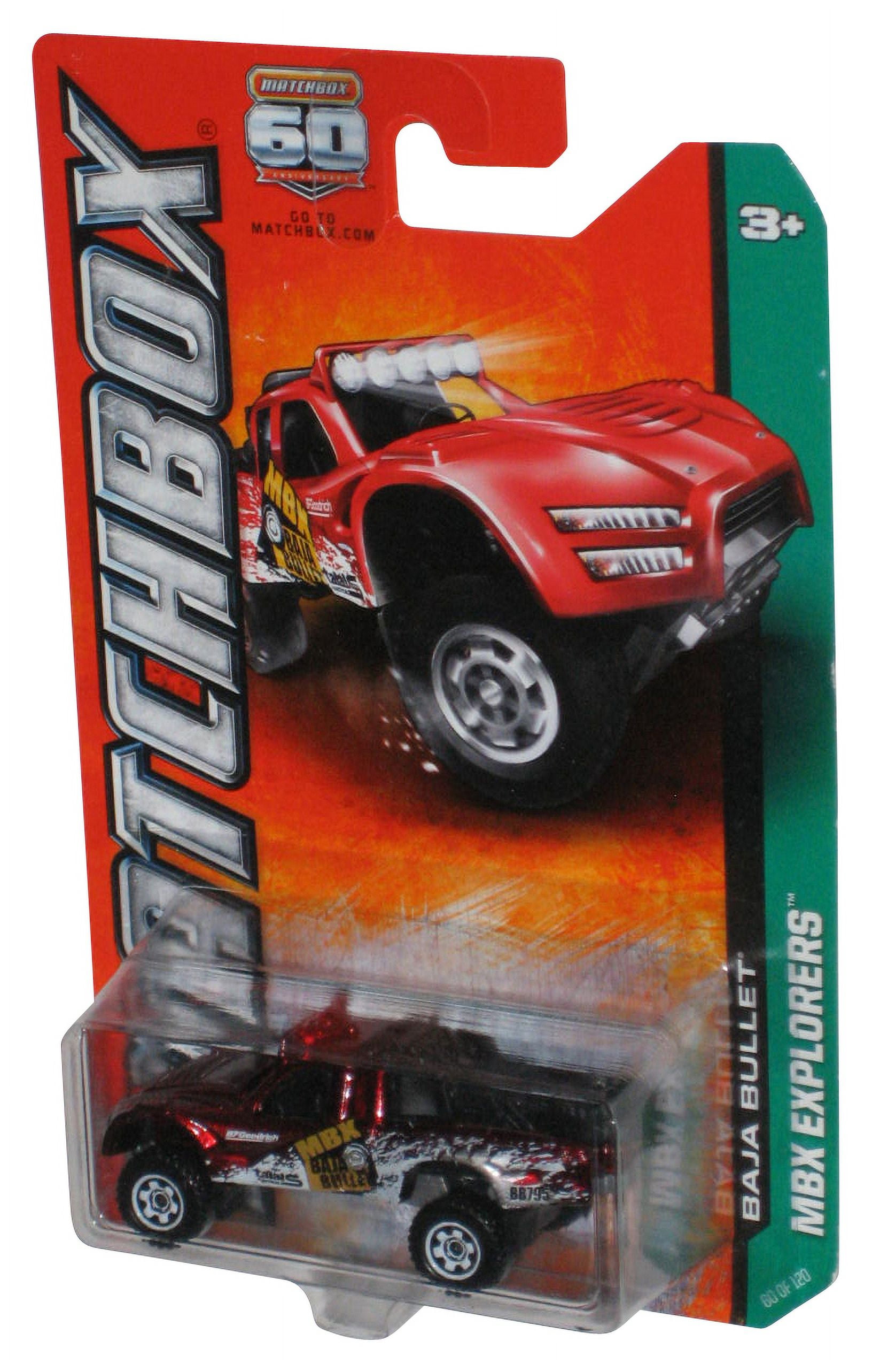 Matchbox MBX Explorers (2012) Red Baja Bullet Die-Cast Toy Car 60/120 ...