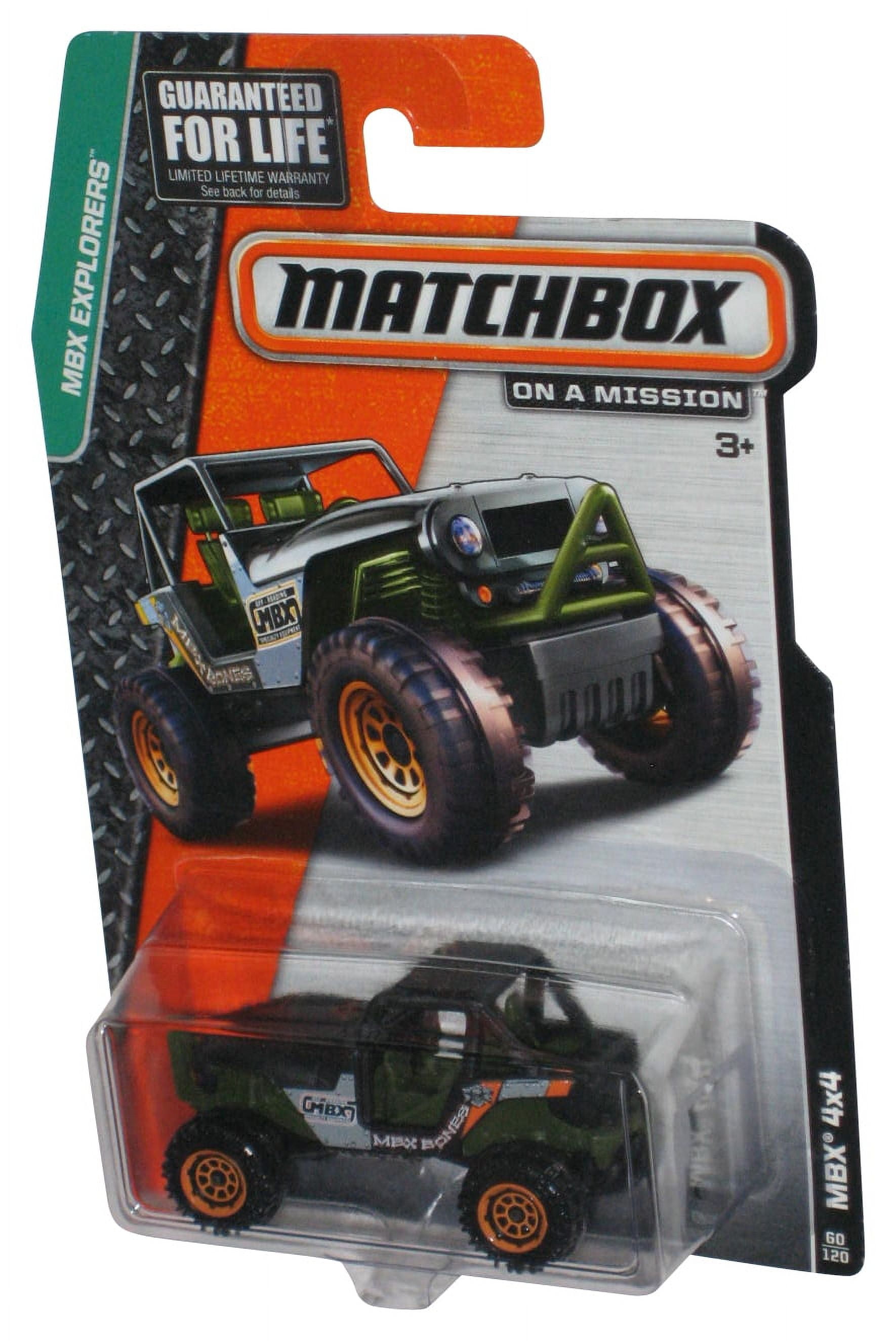 Matchbox MBX Explorers (2013) Black 4x4 Toy Car 60/120 - Walmart.com