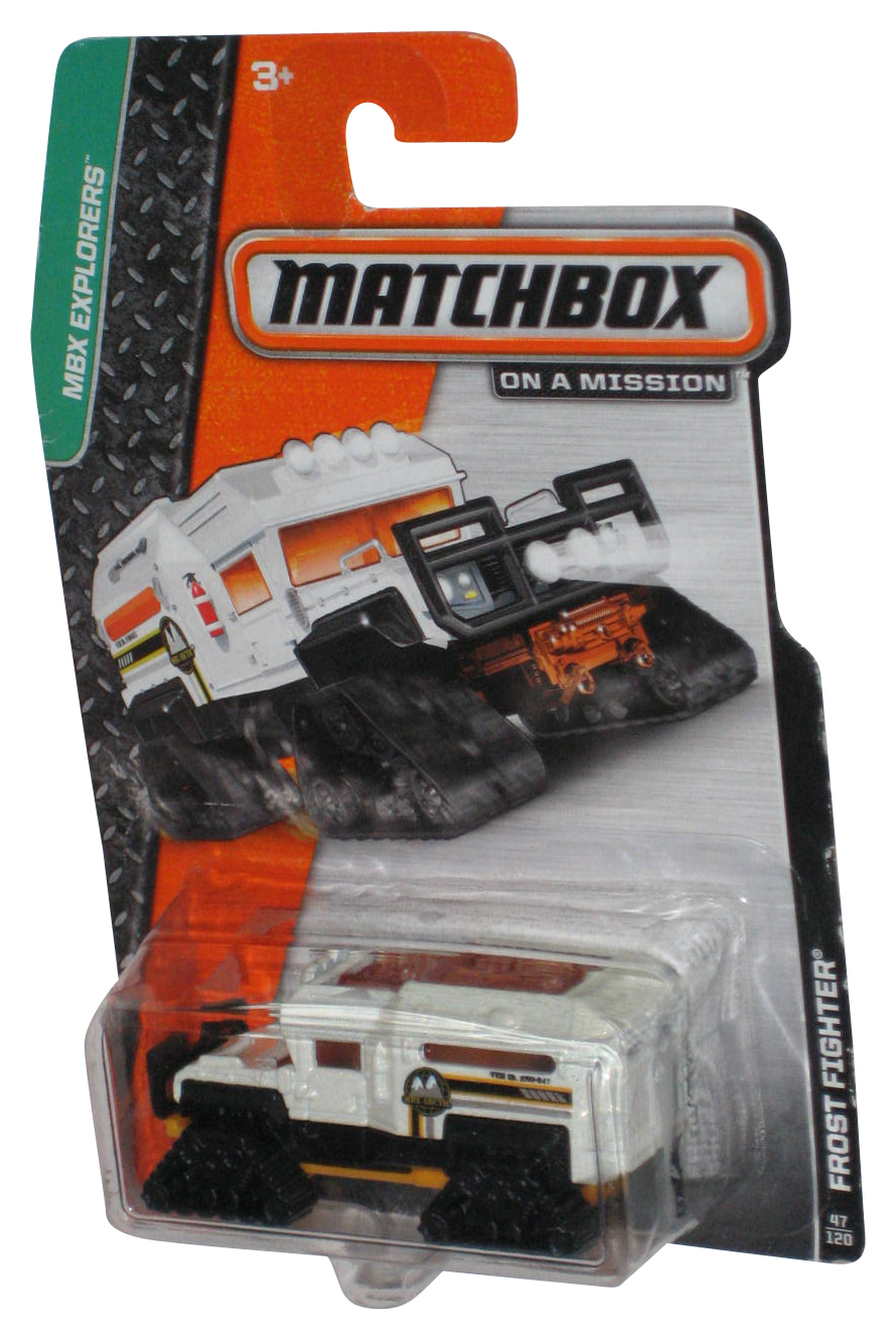 Matchbox MBX Explorers (2013) White Frost Fighter Toy Vehicle 47/120 ...