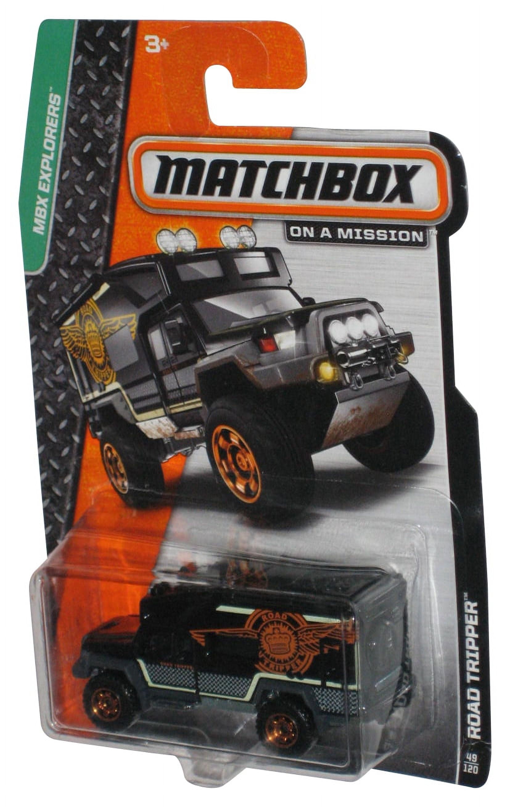 Matchbox MBX Explorers On A Mission (2013) Black Road Tripper Car 49/ ...
