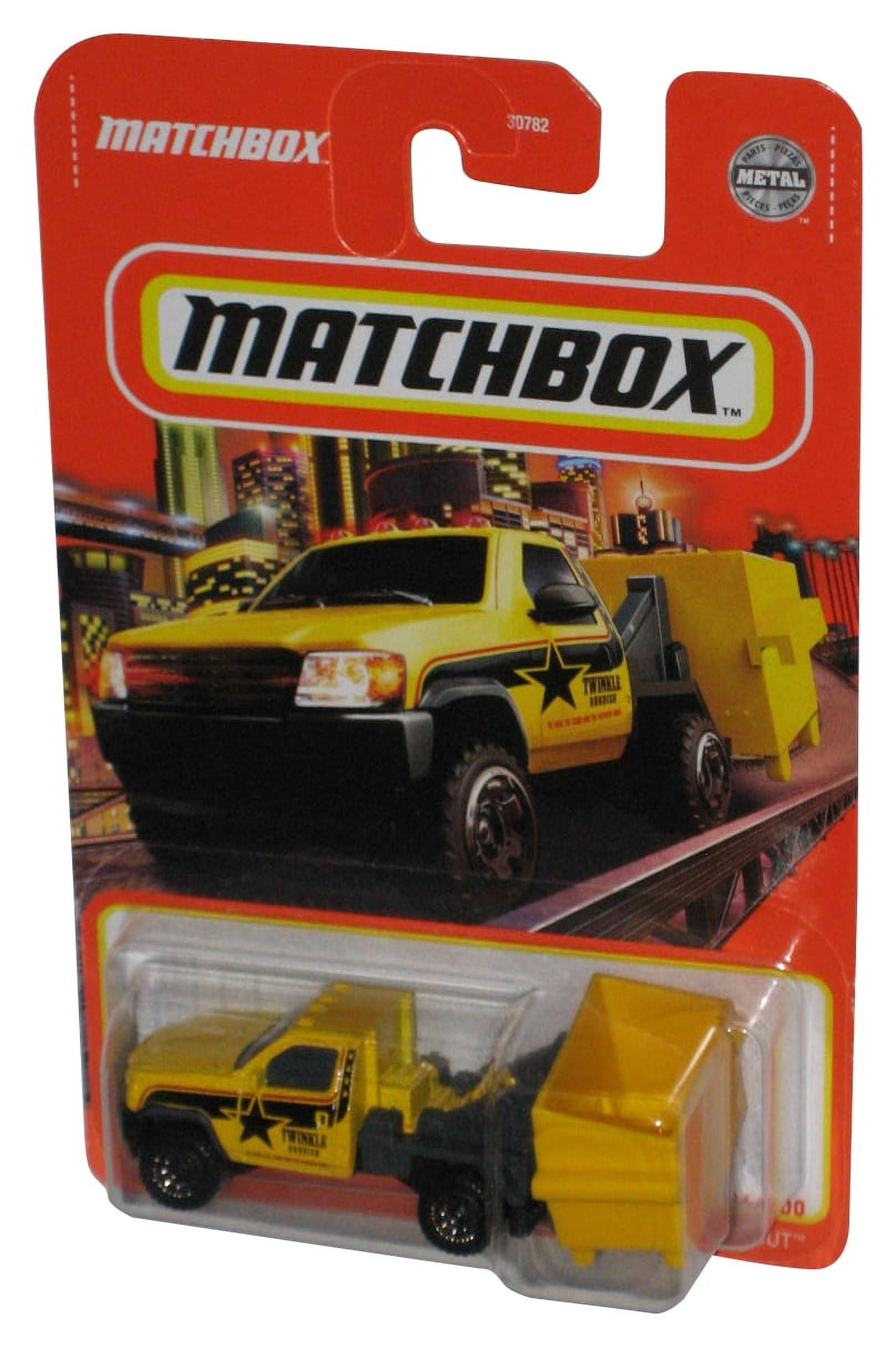 Matchbox MBX Garbage Scout (2021) Mattel Yellow Toy Truck 24/100 ...