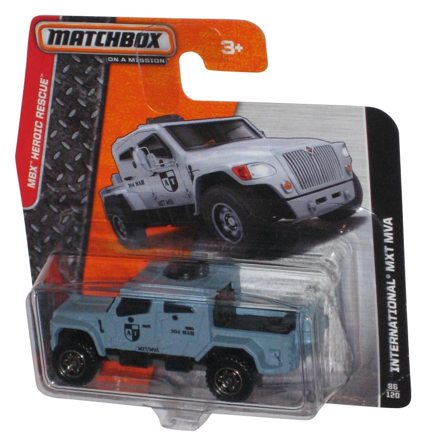 Matchbox MBX Heroic Rescue (2013) International MXT MVA Toy Car 86/120 ...