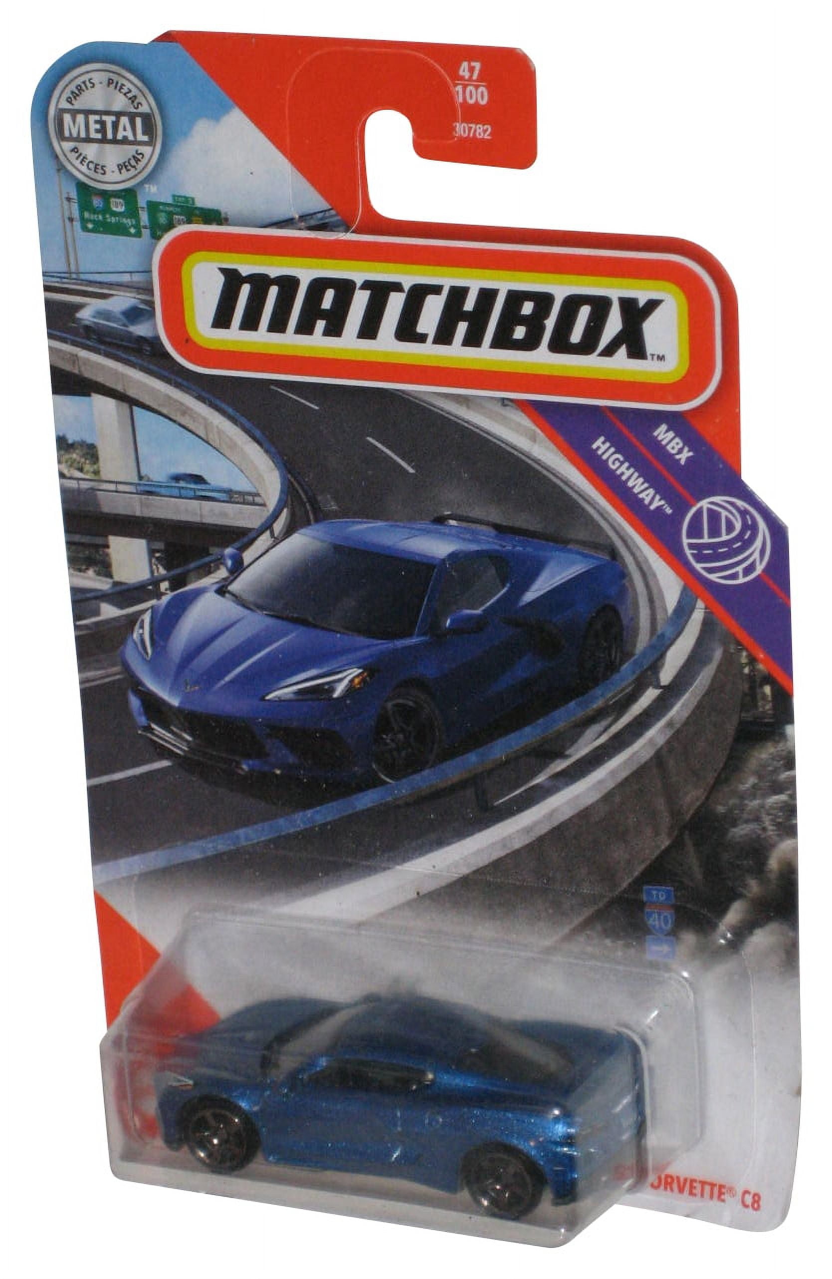 Matchbox MBX Highway (2020) Blue 2020 Corvette C8 Car 47/100 - Walmart.com