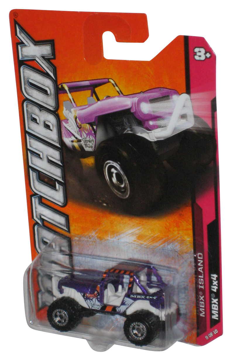 Matchbox MBX Island 4x4 (2011) Purple Die-Cast Toy 99/120 - Walmart.com