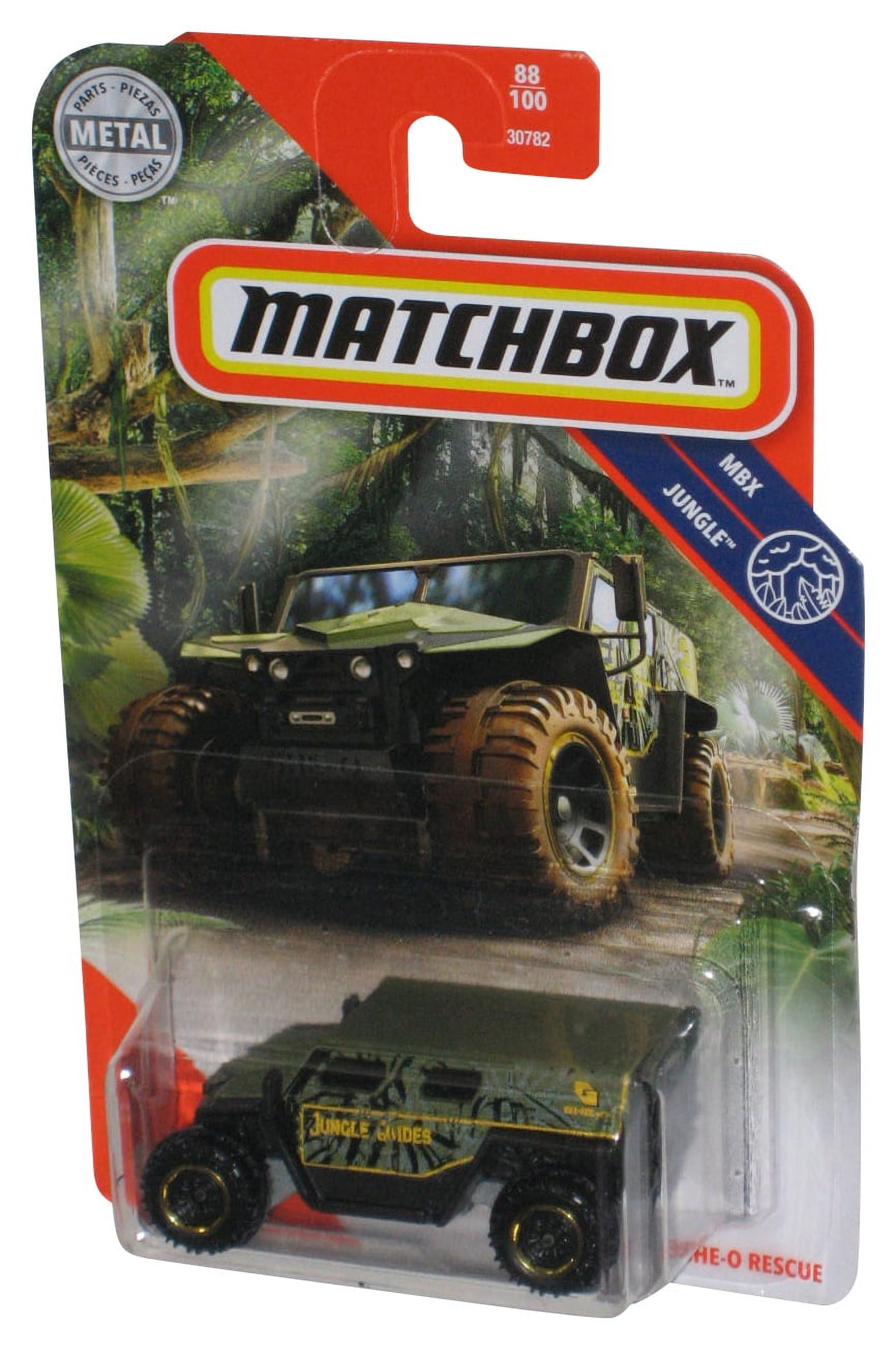 Matchbox MBX Jungle (2020) Green Ghe-O Rescue Toy Car 88/100 - Walmart.com