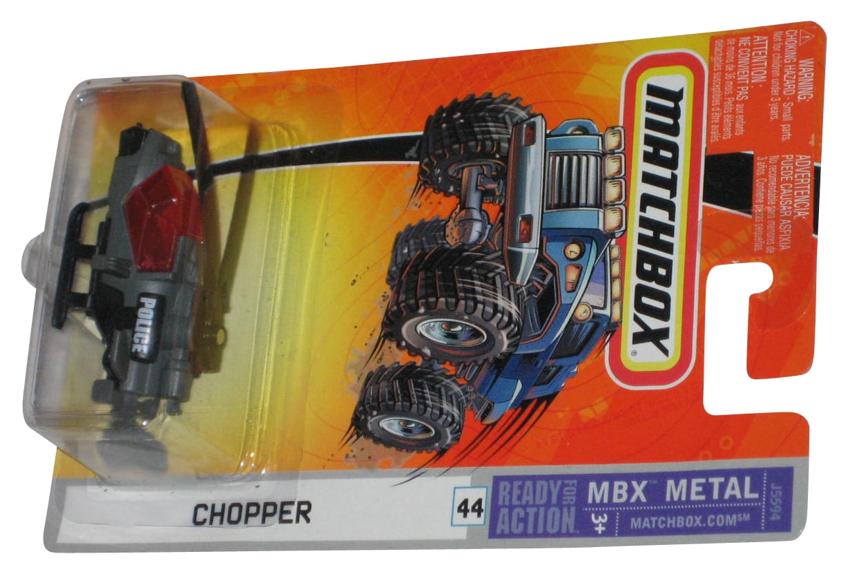 Matchbox MBX Metal (2005) Police Chopper Toy Helicopter #44 - Walmart.com