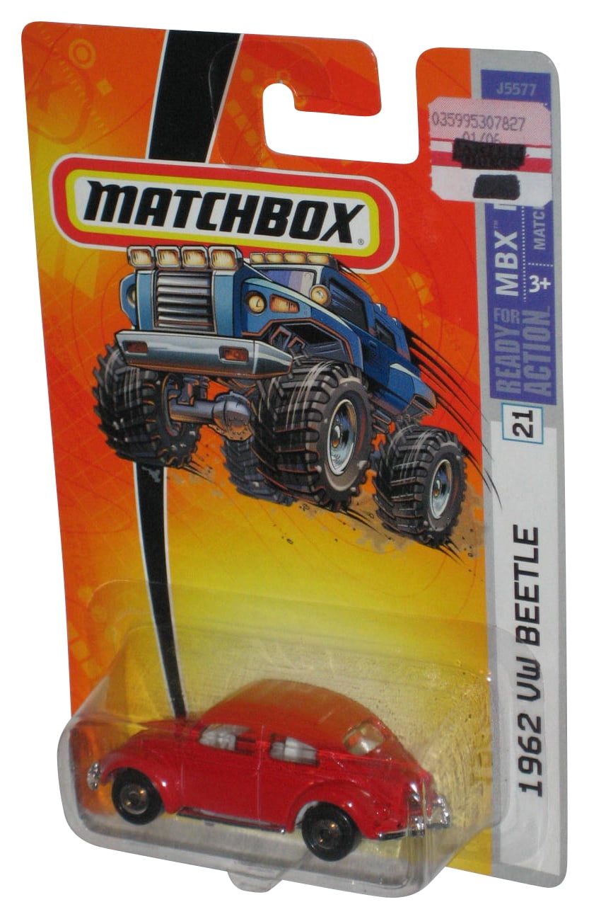 Matchbox MBX Metal (2005) Red 1962 VW Beetle Die-Cast Toy Car #21 ...