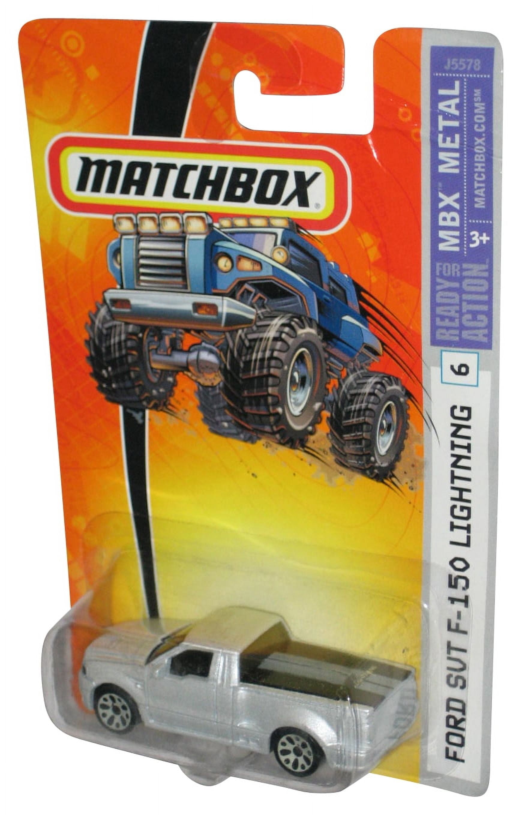 Matchbox MBX Metal (2005) White Ford SVT F-150 Lightning Truck #6 ...