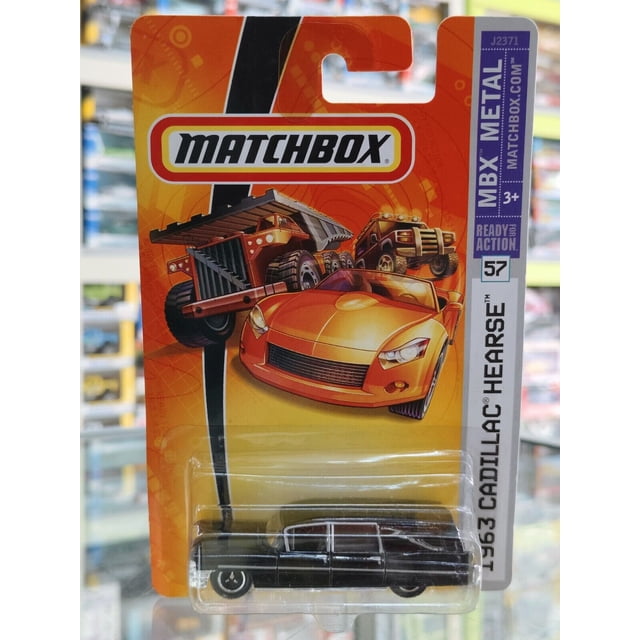 Matchbox MBX Metal (2006) Black 1963 Cadillac Hearse Toy Car #57 ...