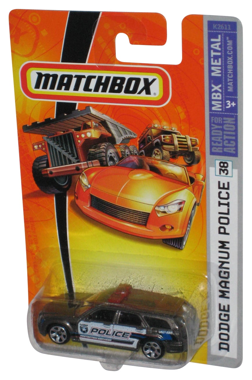 Matchbox MBX Metal (2006) Dodge Magnum Police Toy Car #38 - Walmart.com