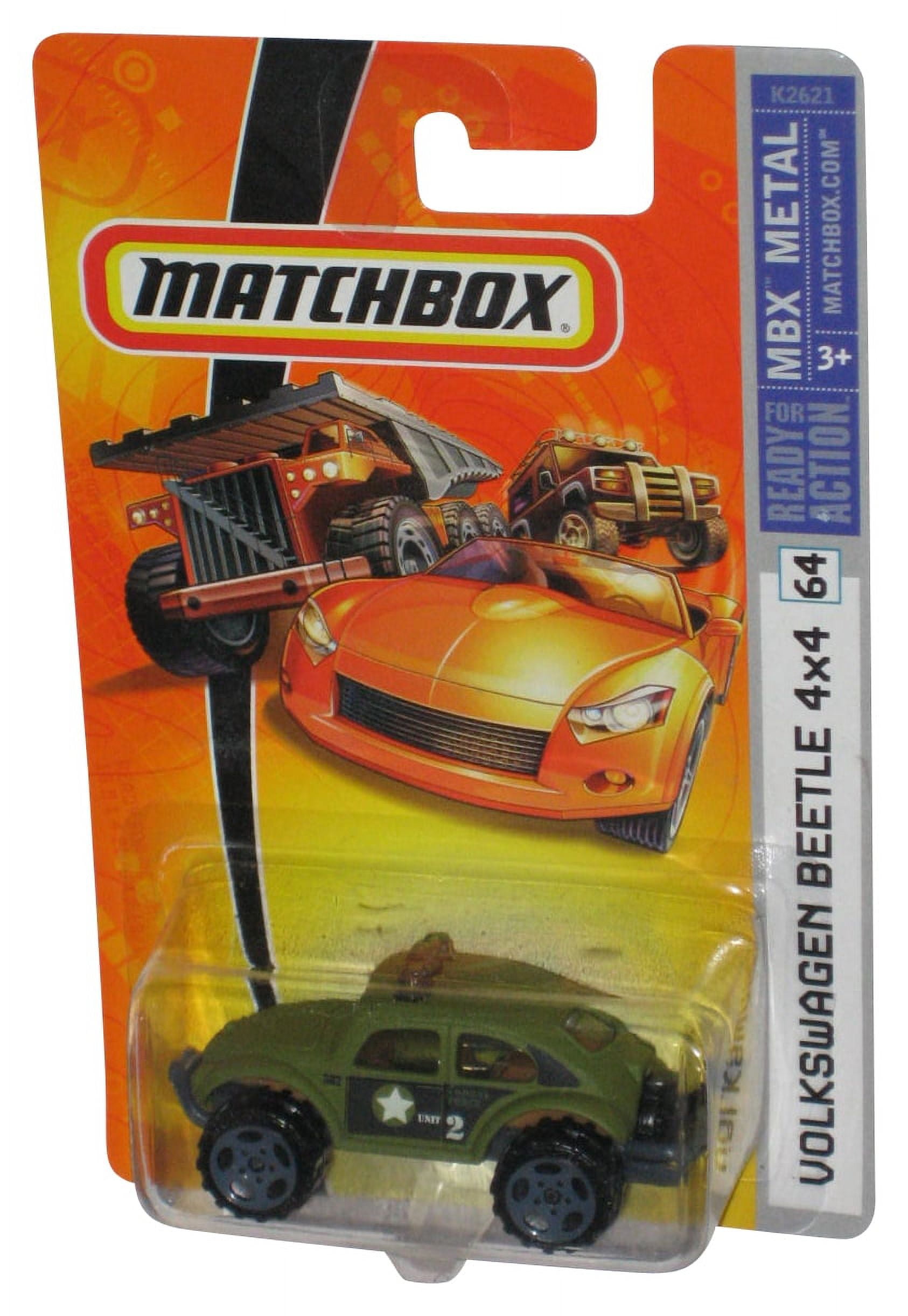 Matchbox MBX Metal (2006) Green Volkswagen Beetle 4x4 Toy Car #64 ...