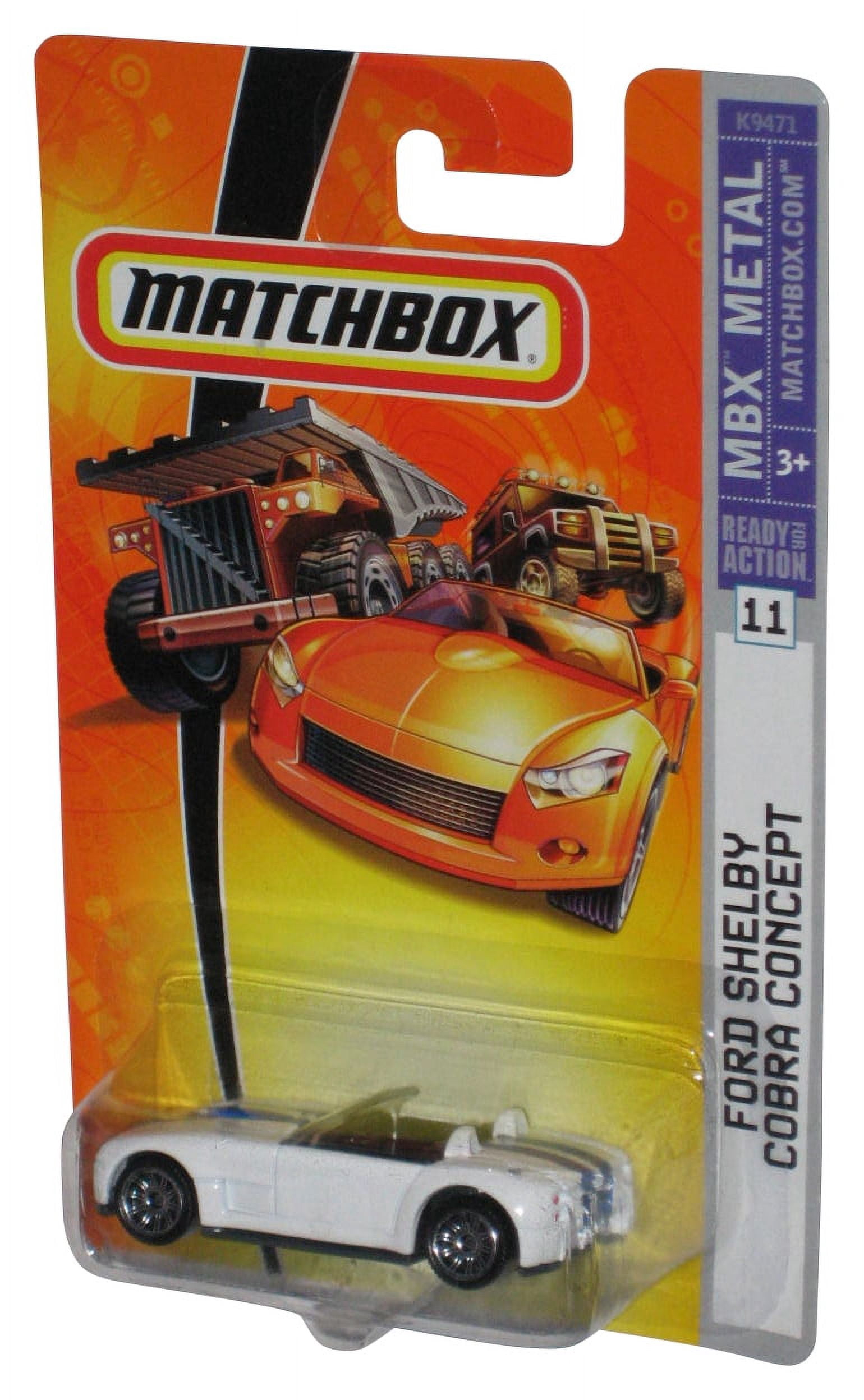 Matchbox MBX Metal (2006) White Ford Shelby Cobra Concept Toy Car #11 ...