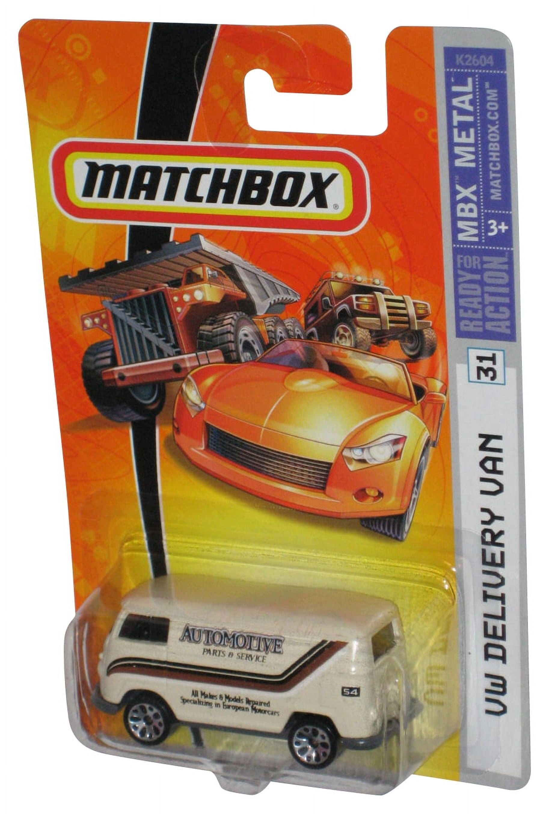 Matchbox MBX Metal (2006) White VW Delivery Van Toy #31 - Walmart.com