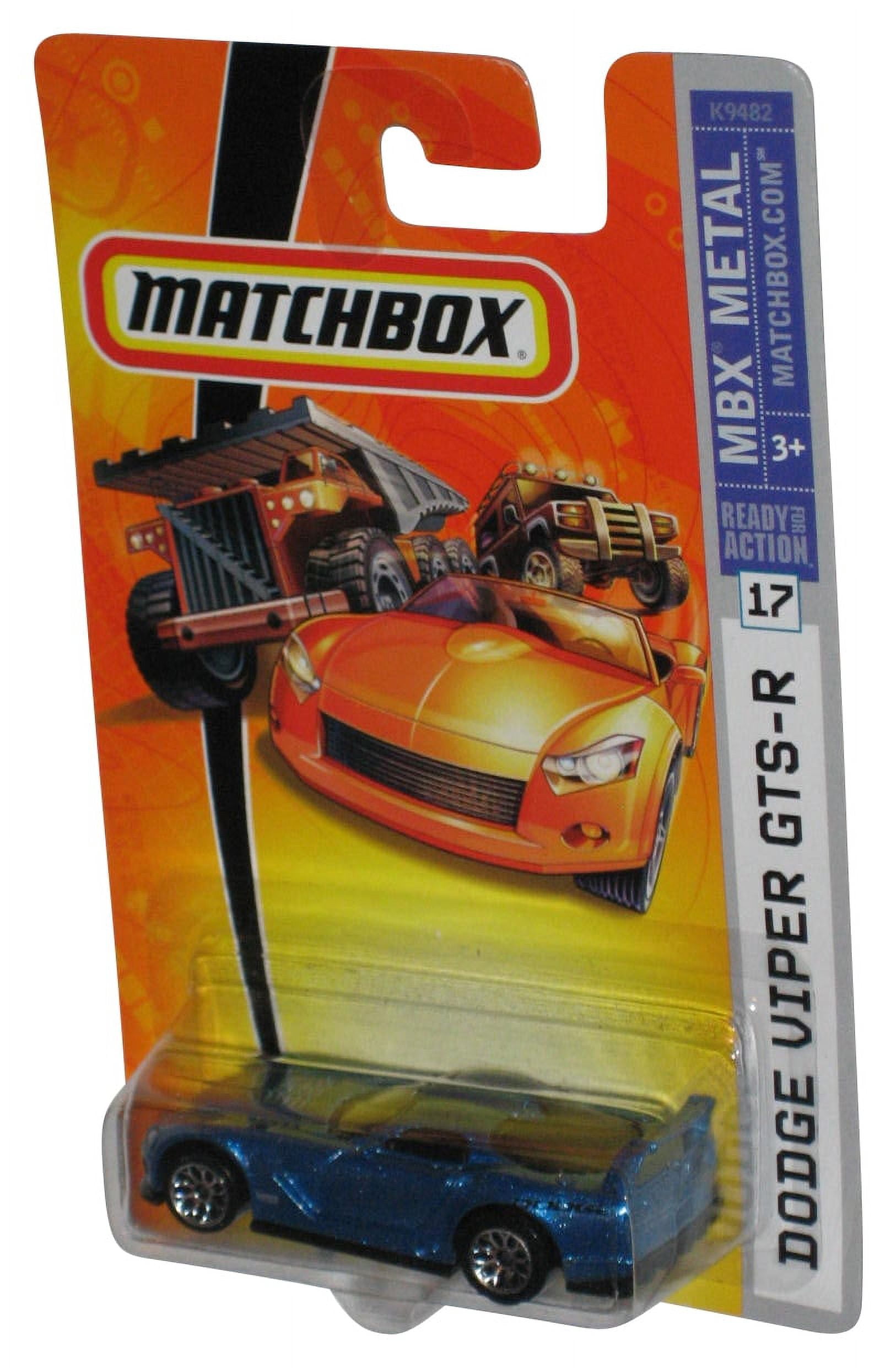 Matchbox MBX Metal (2007) Blue Dodge Viper GTS-R Toy Car #17 - Walmart.com